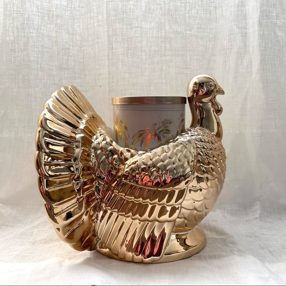 Bath & Body Works | Other | Bath And Body Works Turkey Candle Holder ...